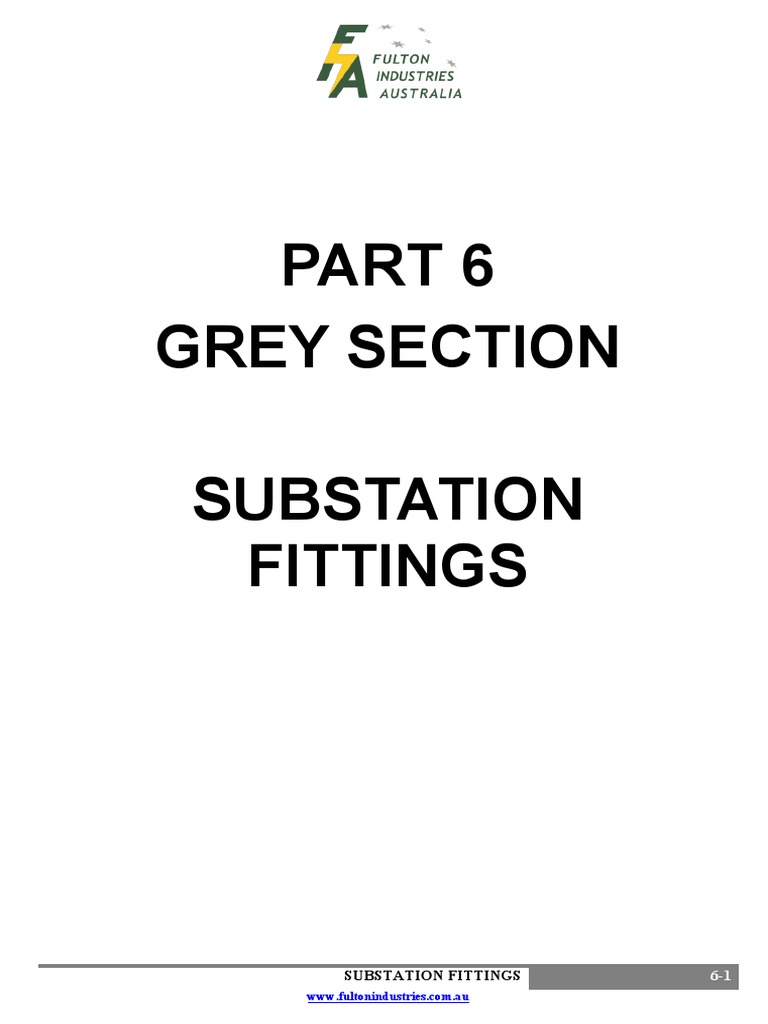 Substation Fittings | PDF | Electrical Connector | Screw