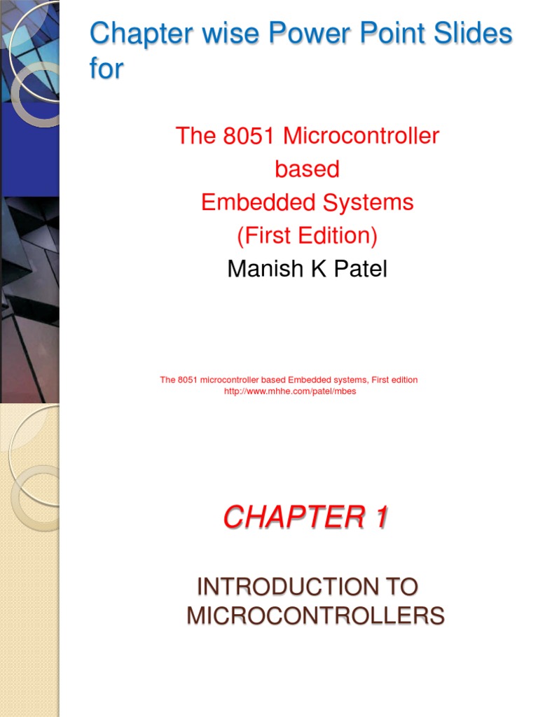 The 8051 Microcontroler Based Embedded Systems | PDF | Microcontroller ...