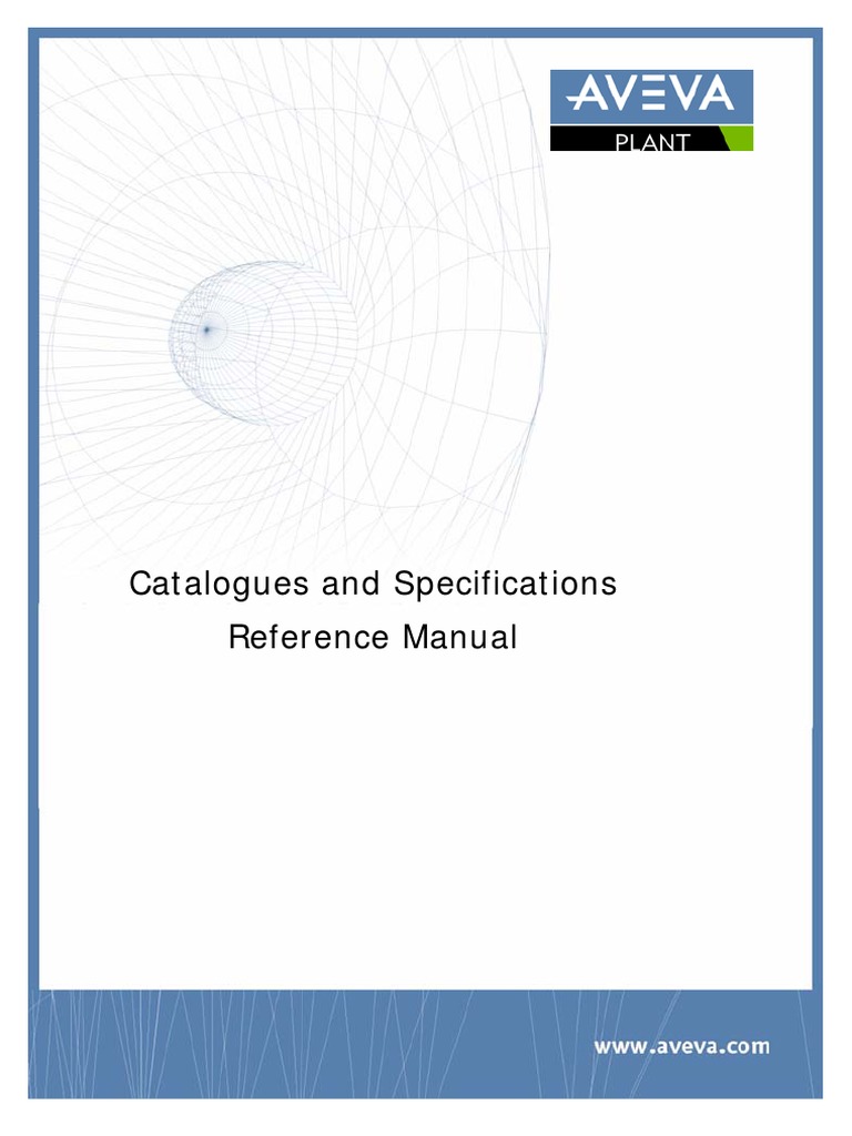 Catalogues and Specifications Reference Manual | PDF | Specification ...