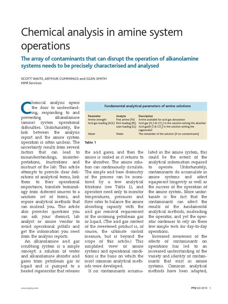Amine Pdf Ion Titration