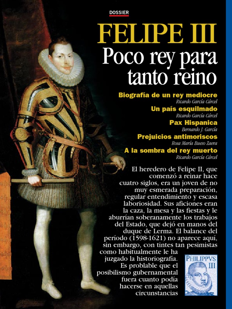 Felipe III. La Aventura de La Historia 09 | PDF | Madrid
