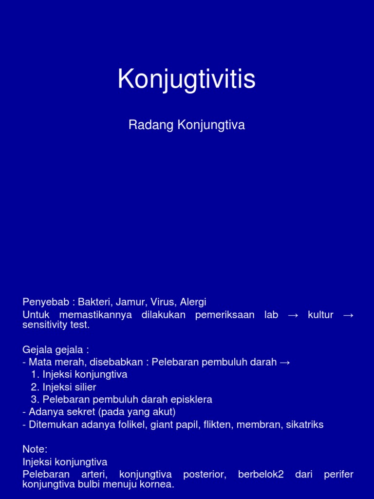 Konjungtivitis | PDF