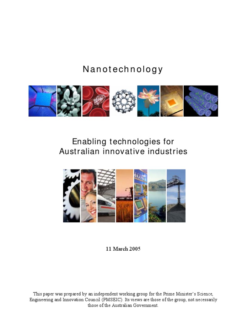 Enabling Technologies For Australlian Innovative Industries, 2005 | PDF | Nanotechnology ...