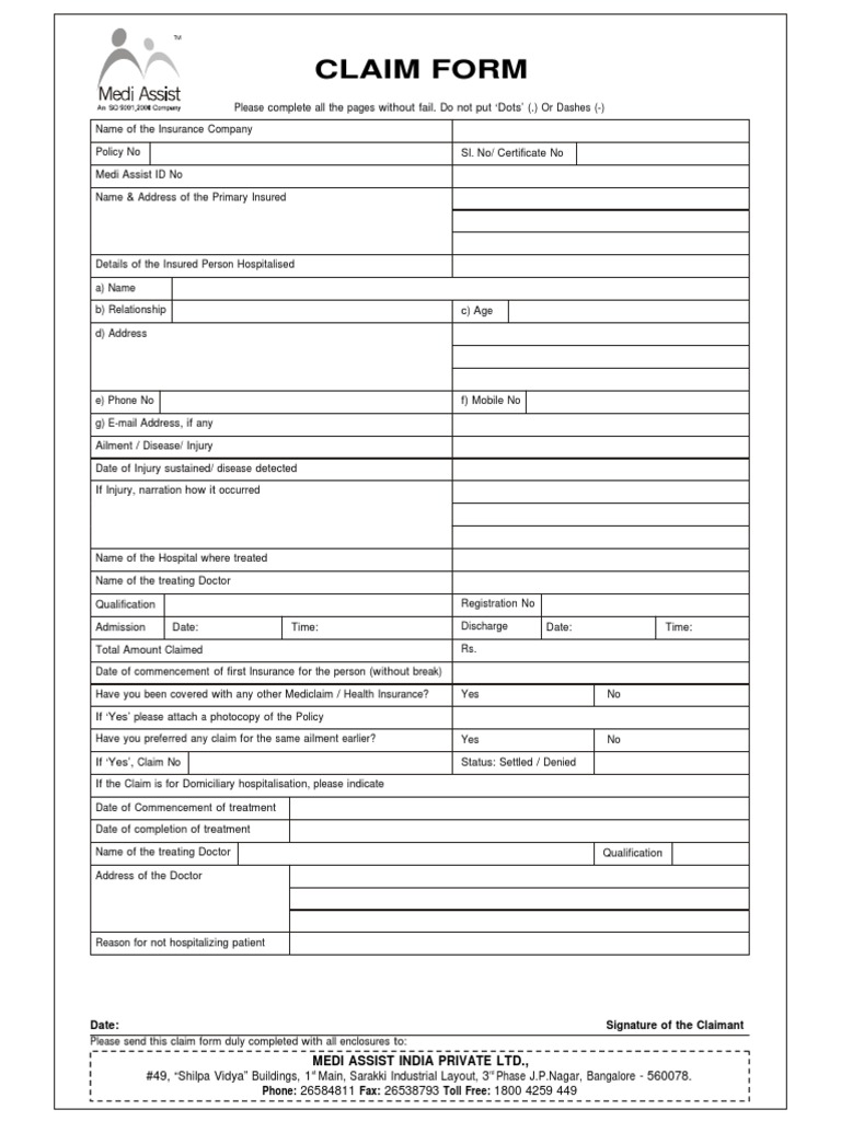 Medi Assist | Patient | Hospital