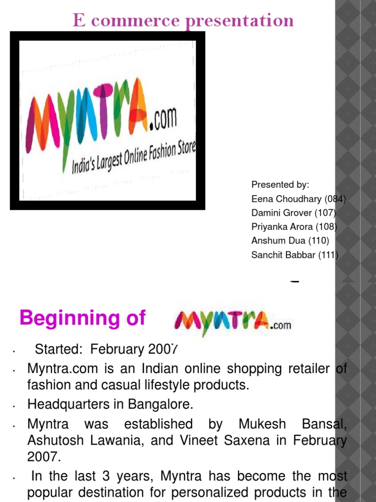 myntra | Online Shopping | Retail