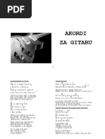 Akordi Pesmarica | PDF