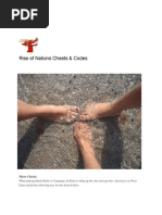 Rise of Nations Cheats & Codes | PDF | Cheating In Video Games | Pointer (Computer Programming)