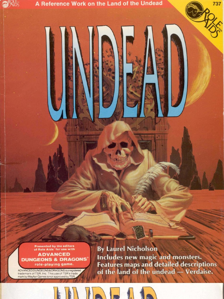Role Aids - Undead | PDF