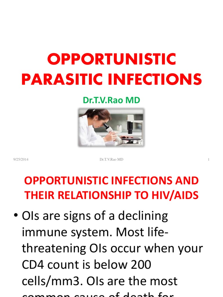 Opportunistic Parasitic Infections in HIV | PDF | Infection | Medical ...