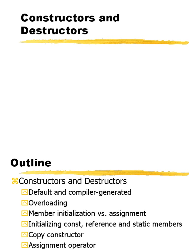 C Constructors Constructor Object Oriented Programming