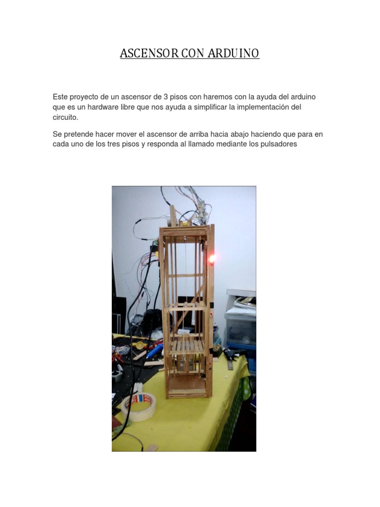 Ascensor Con Arduino
