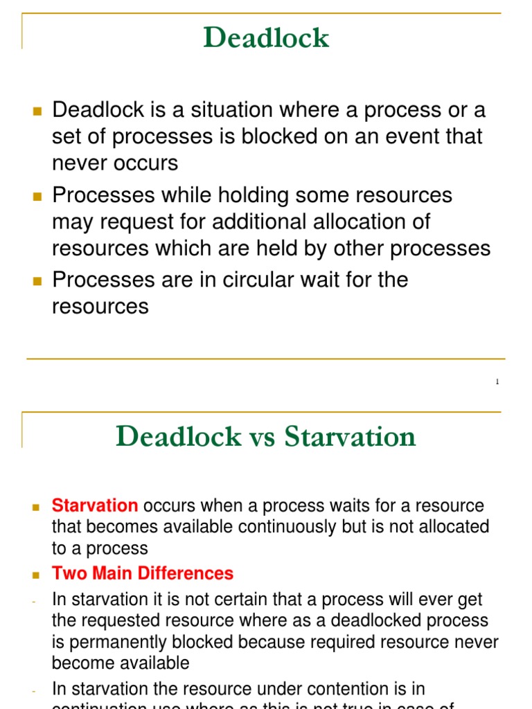 Distributed Deadlock | Download Free PDF | Process (Computing) | Concurrency (Computer Science)