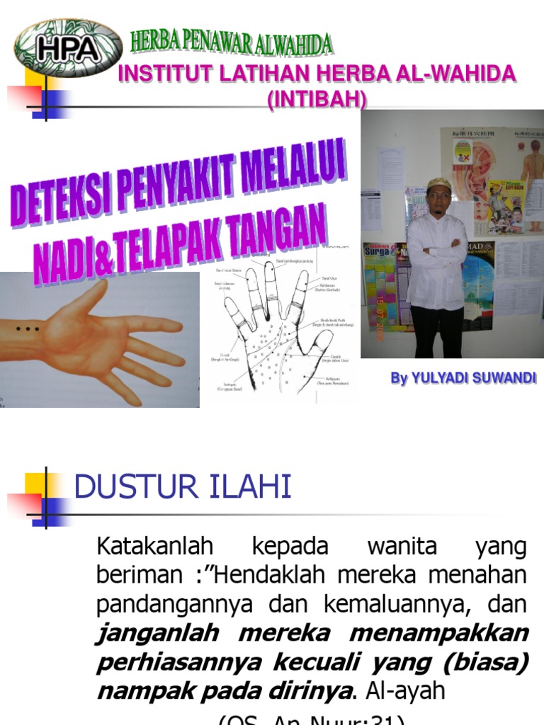 Deteksi Penyakit Melalui Nadi Dan Telapak Tangan | PDF