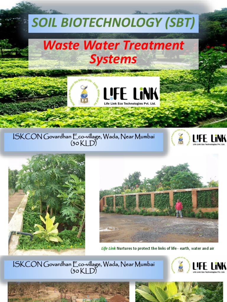 Photos of Soil Biotechnology (SBT) Based Sewage and Effluent Treatment ...