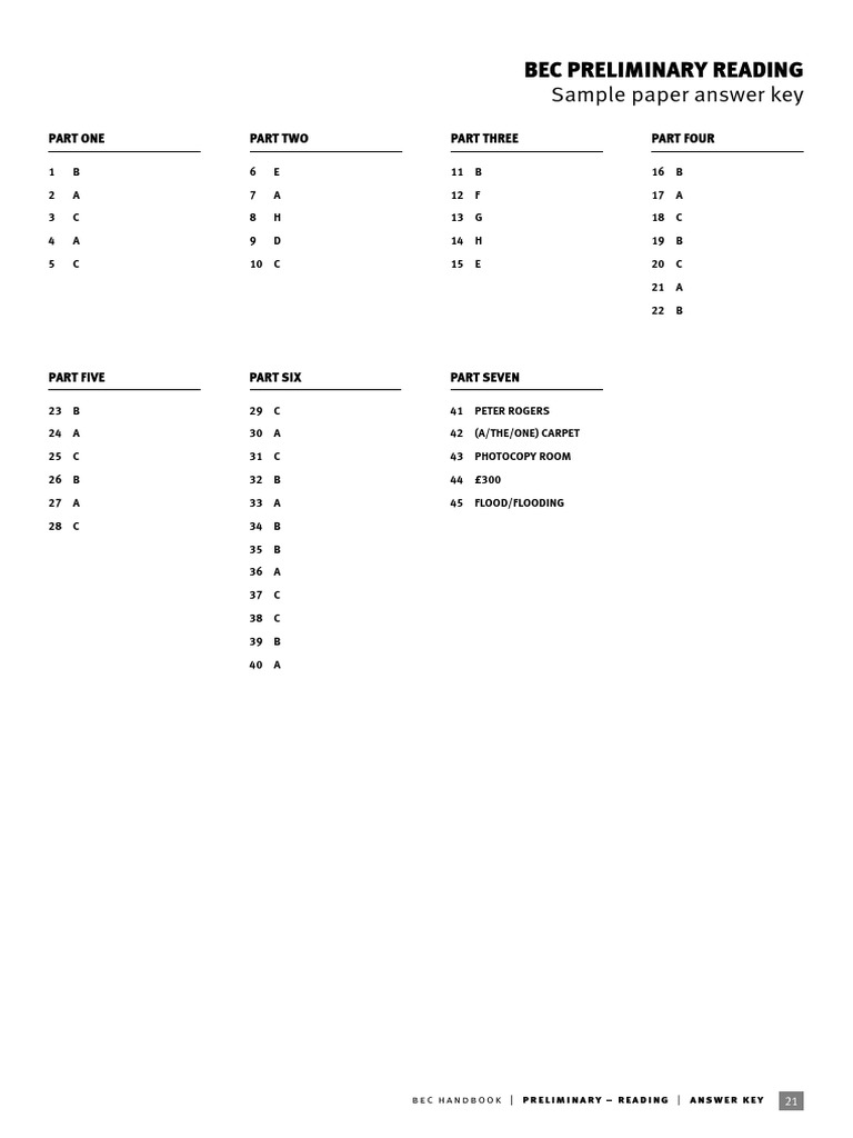 R & W Sample Paper Answer Key | PDF | Cognition