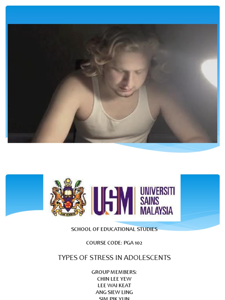 PGA102 Presentation 1 (Eng. Ver.) | PDF | Stress (Biology) | Adolescence