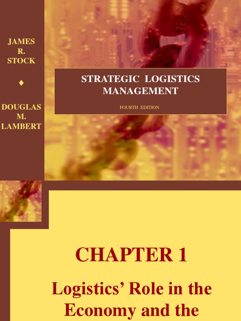 Strategic Logistics Management: James R. Stock | PDF | Logistics ...