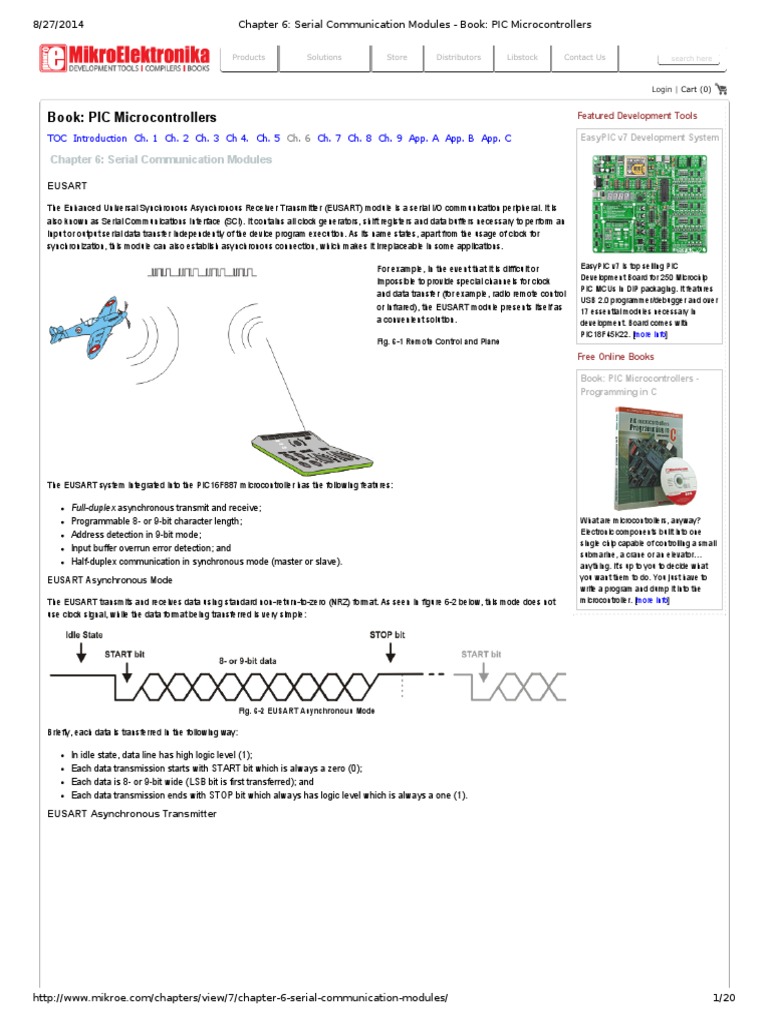 Chapter 6 - Serial Communication Modules - Book - PIC Microcontrollers ...