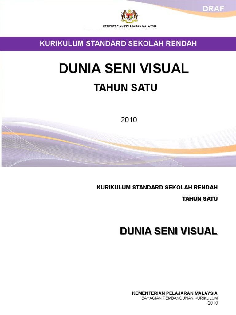 04 DSK-Seni Visual Tahun 1 | PDF