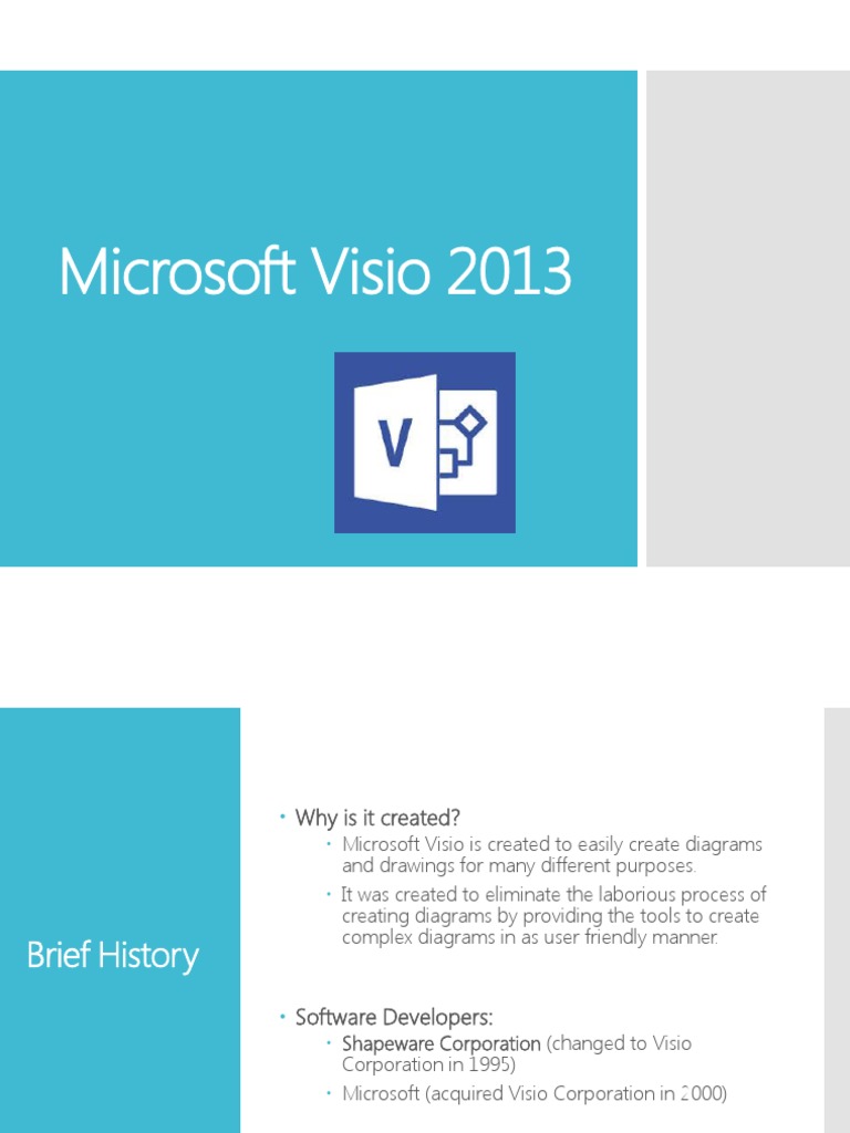 Visio 2013 Features Overview | PDF | Office 365 | Microsoft Excel