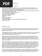 Boxing Script | PDF | Combat Sports | Sports