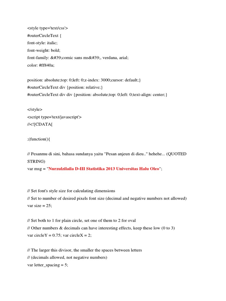 Floating Text Message | PDF