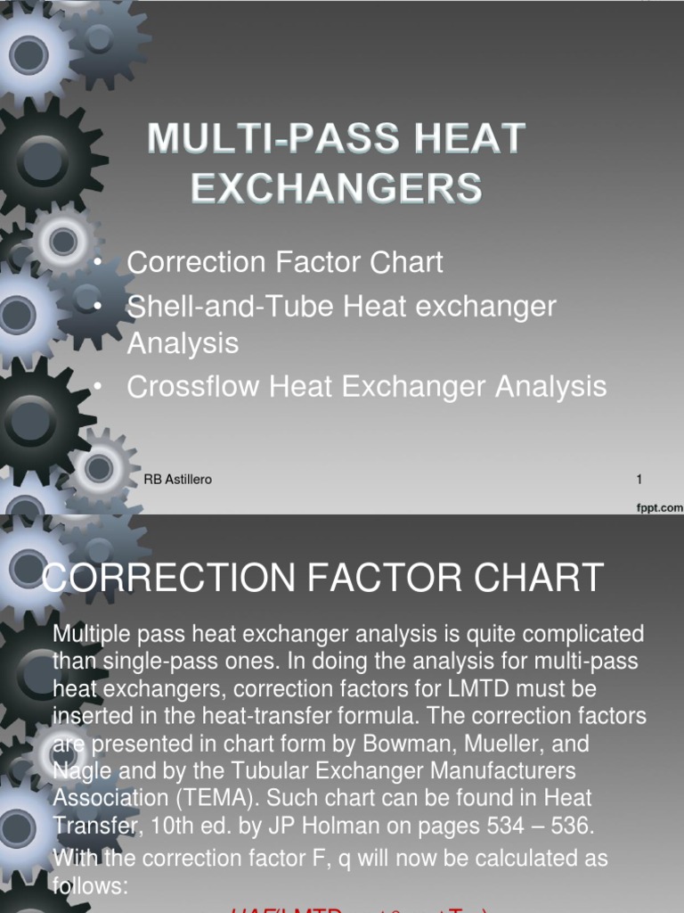 Multipass Heat Exchangers | Heat Exchanger | Heat Transfer