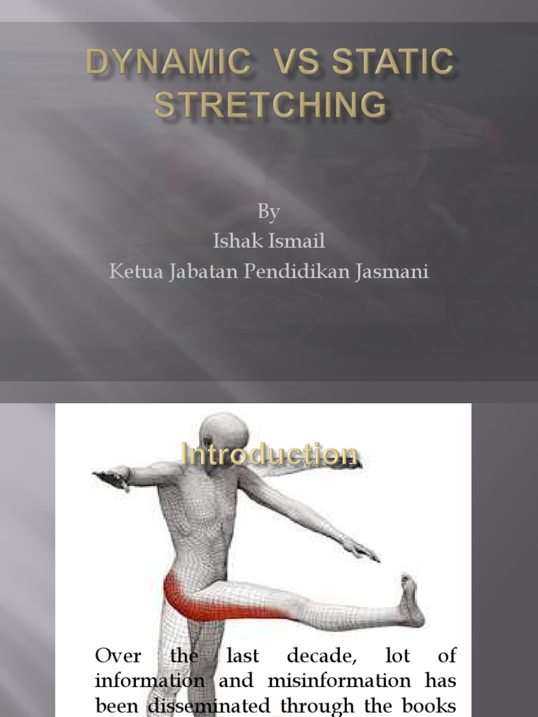 Dinamik Stretching | PDF | Flexibility (Anatomy) | Dance Science