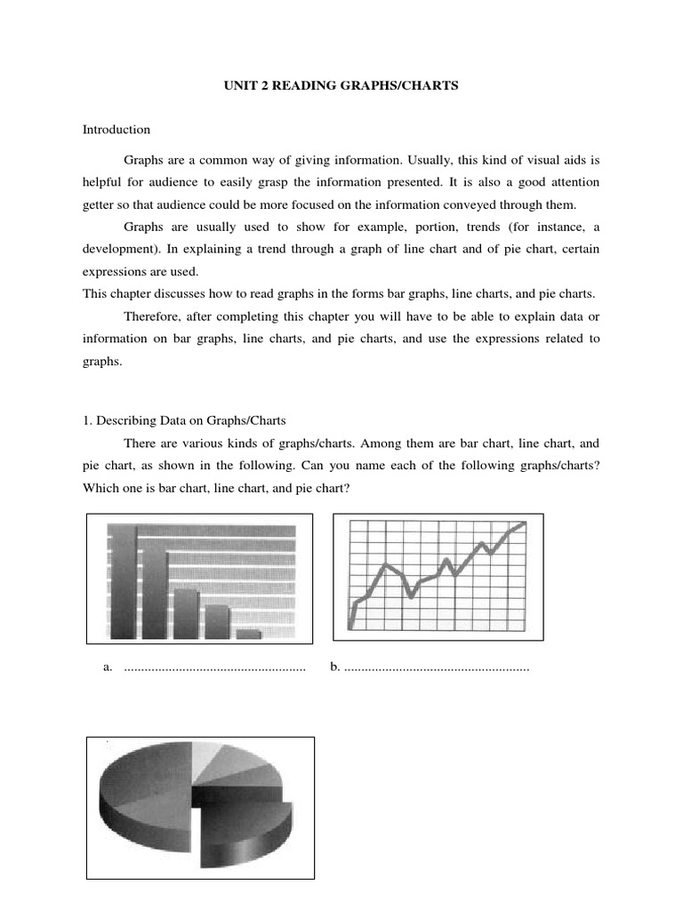 Reading Graphs N Charts | PDF | Chart | Pie Chart