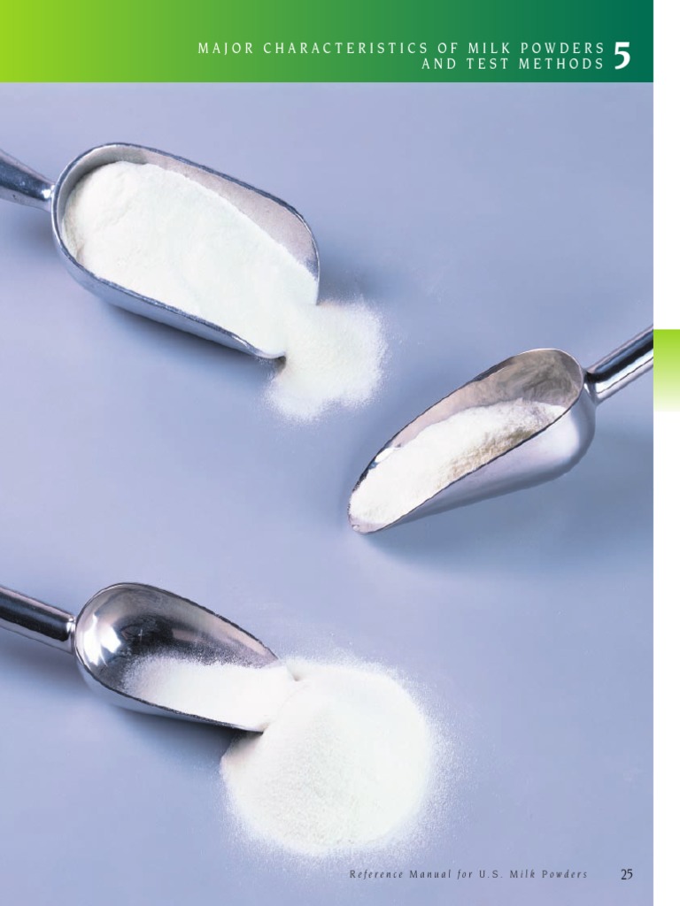 UK Powder Standards | PDF | Powdered Milk | Milk