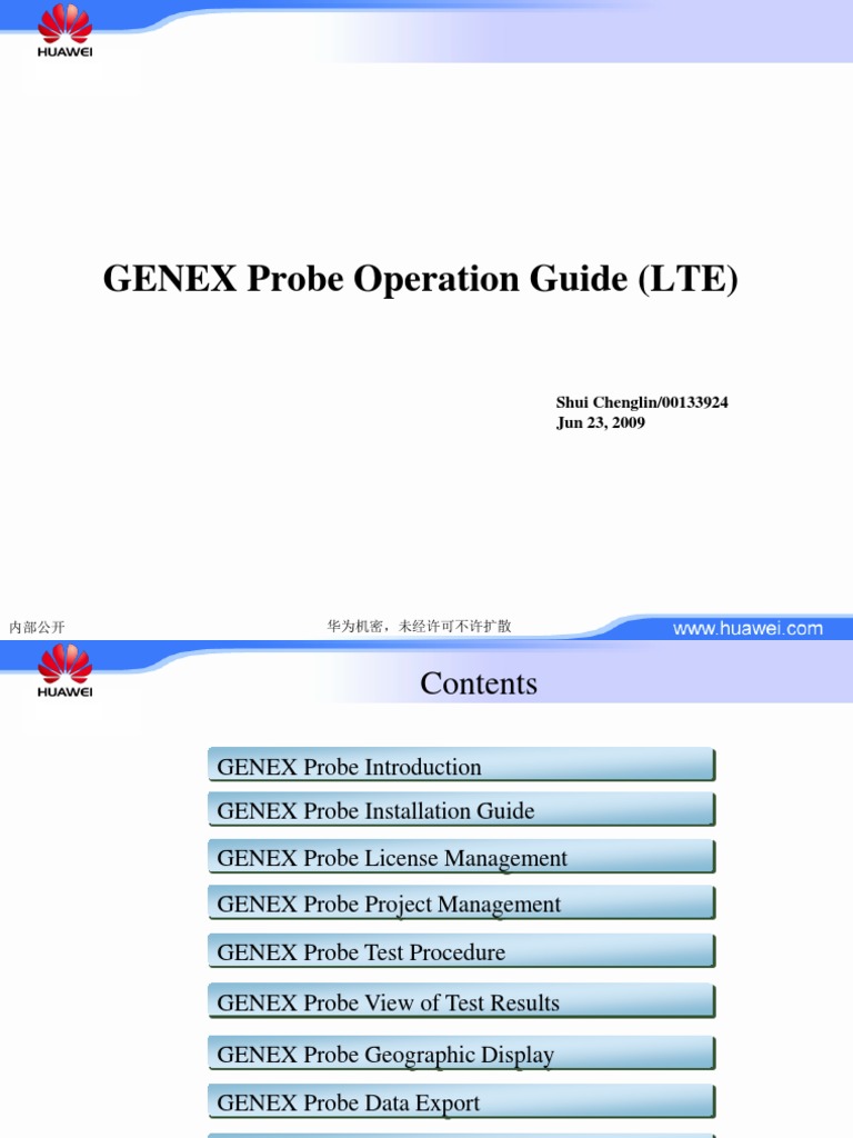 GENEX Probe Operation Guide (LTE | PDF | File Transfer Protocol | Port ...