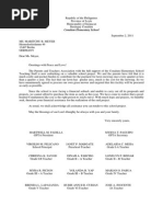 Solicitation Letter for Raffle Draw | Violence