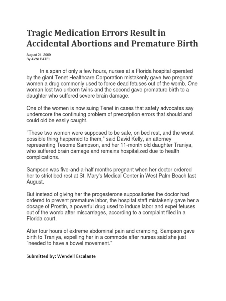 Medication Errors | Medical Error | Nursing