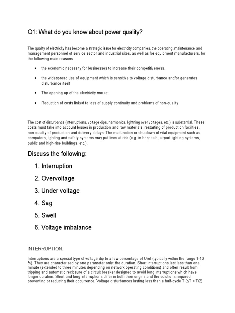 Understanding Power Quality Issues | PDF | Capacitor | Electronic ...