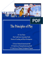 Principles of Play PDF | PDF | Invasion | Defender (Association Football)