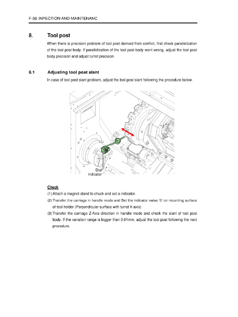 7 - Turret Alignment Check and Adjustment PDF | PDF | Foreign Language ...