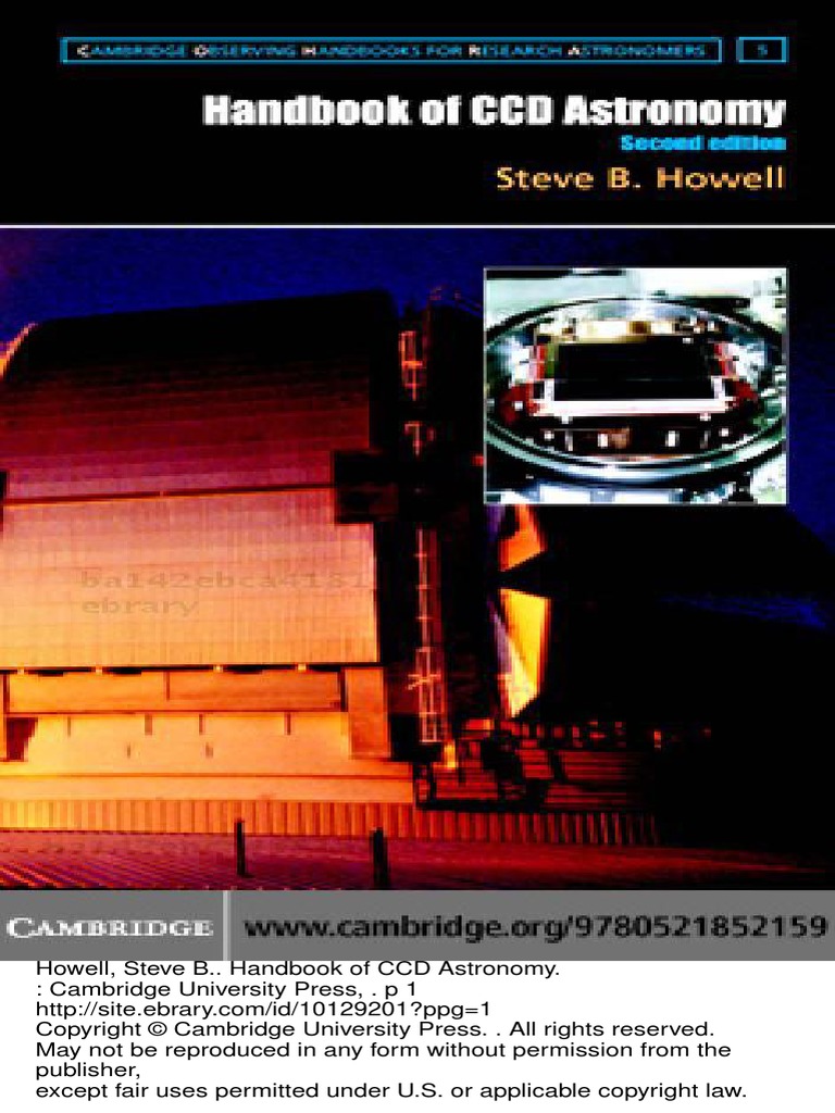 Handbook of CCD Astronomy | PDF | Fair Use | All Rights Reserved
