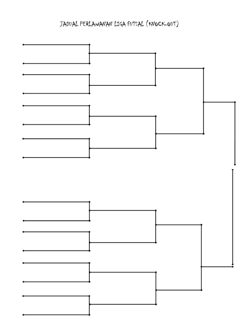 Jadual Perlawanan Liga Futsal | PDF