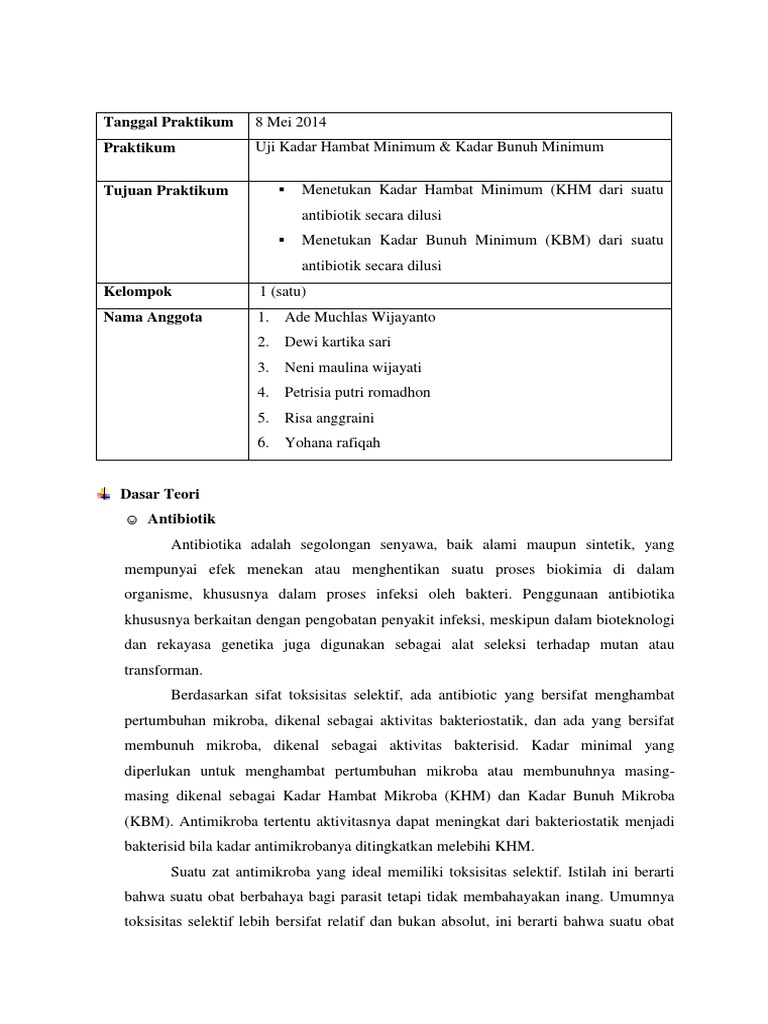 KHM Dan KBM Fix | PDF