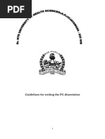 Circular No 25 - 2025 - Dissertation Guideline - 190325 | PDF | Thesis ...