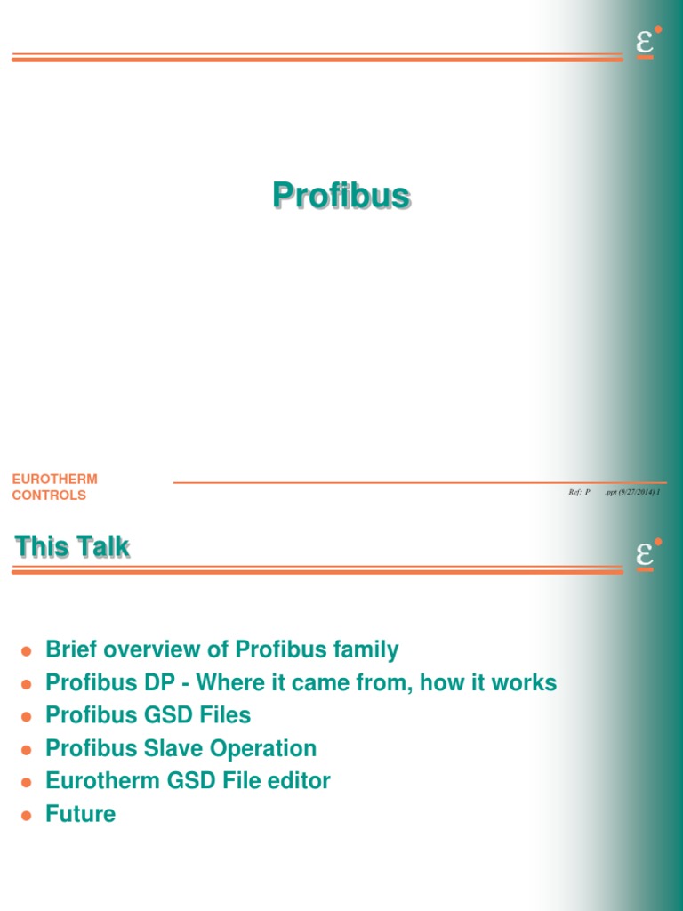 Types Profibus Communication | PDF | Computer Networking | Computer ...