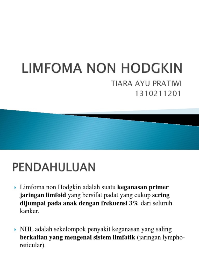 Limfoma Non Hodgkin | PDF