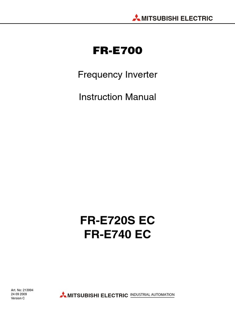 Mitsubishi E700 Series Manual | PDF | Home & Garden | Computers
