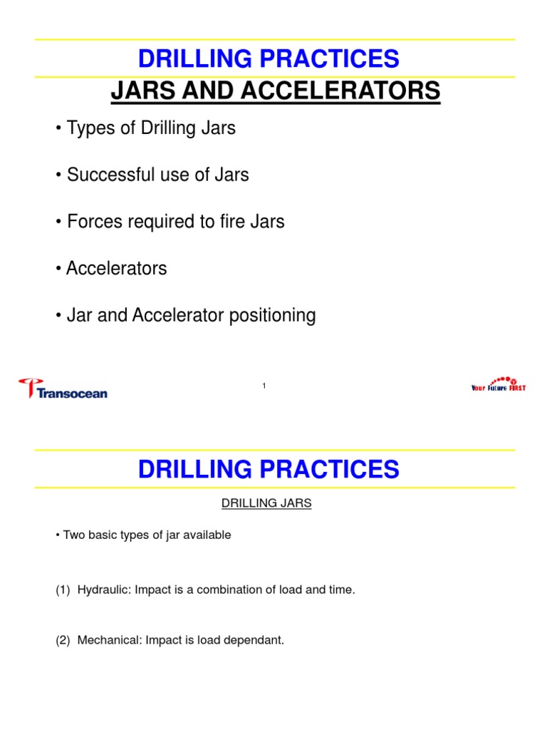 Jars and Accelerators. | PDF | Mechanical Engineering | Civil Engineering