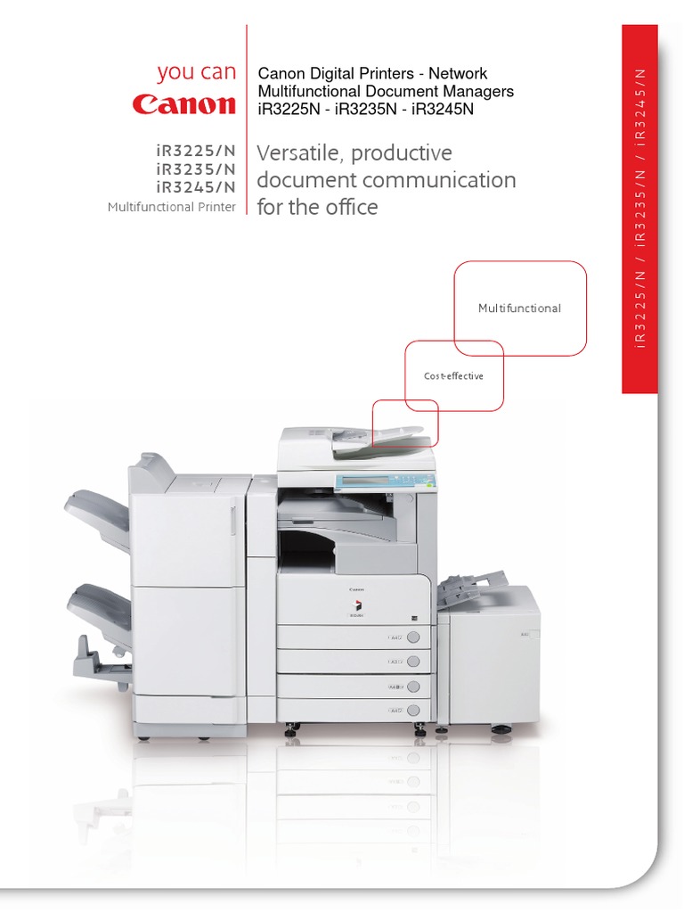 Canon Ir3225n Ir3235n Ir3245n Printers | Office Equipment | Computer ...
