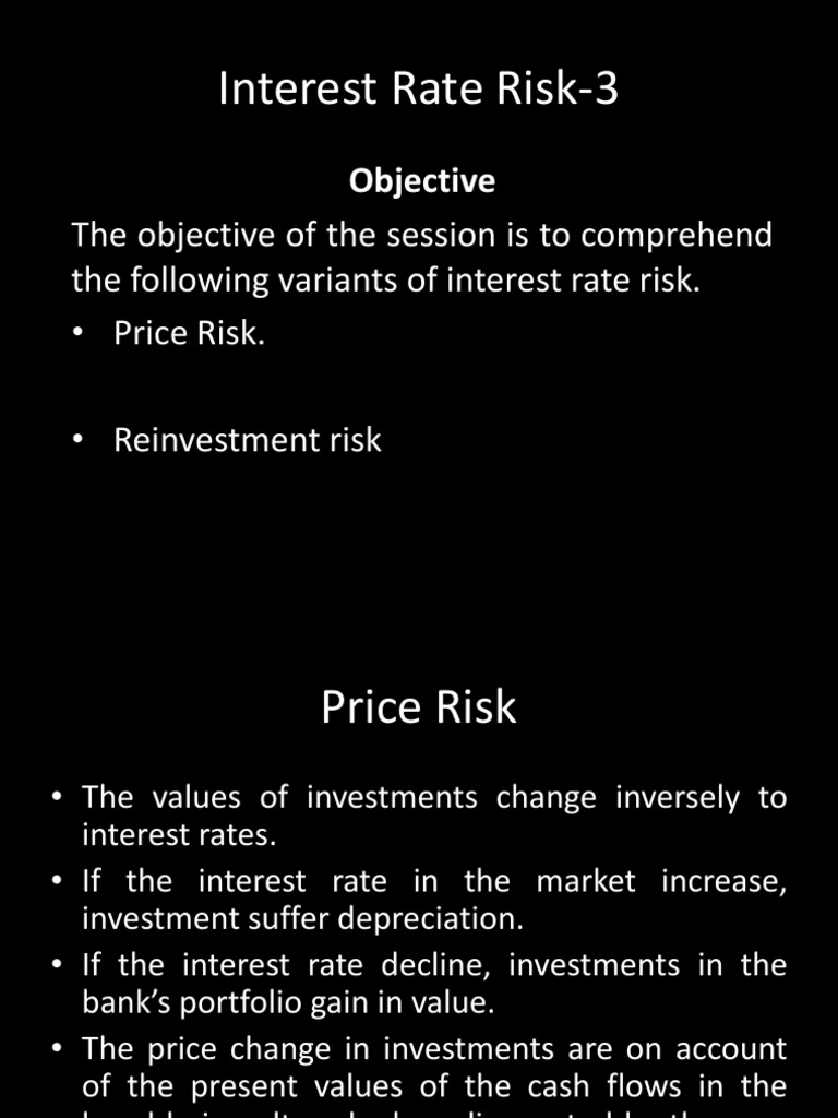 Understanding Price Risk and Reinvestment Risk: An In-Depth Explanation ...