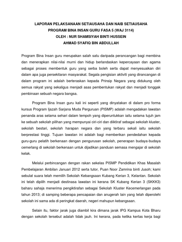 SETIAUSAHA | PDF