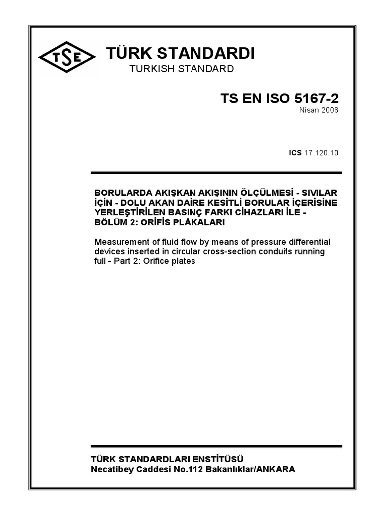 TS en Iso 5167-2 | PDF