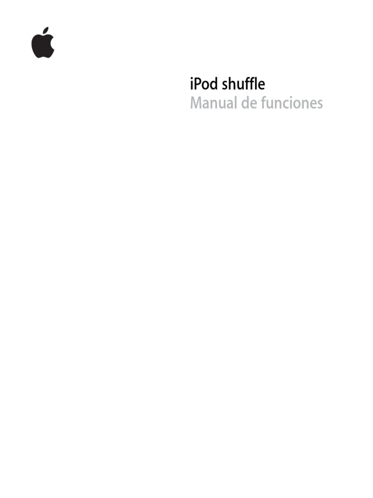 Guía Completa del iPod Shuffle | PDF | Yo sintoniza | Yo pod