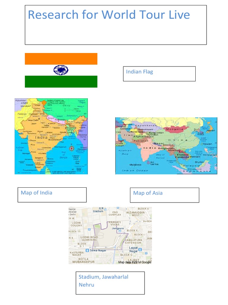 India Stadium and Maps | PDF